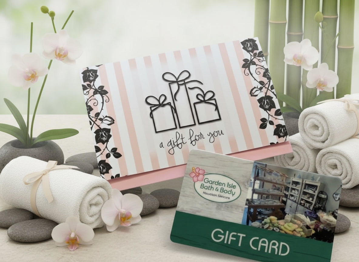 Gift Card - Natural Bath & Body Products |Garden Isle Bath & Body